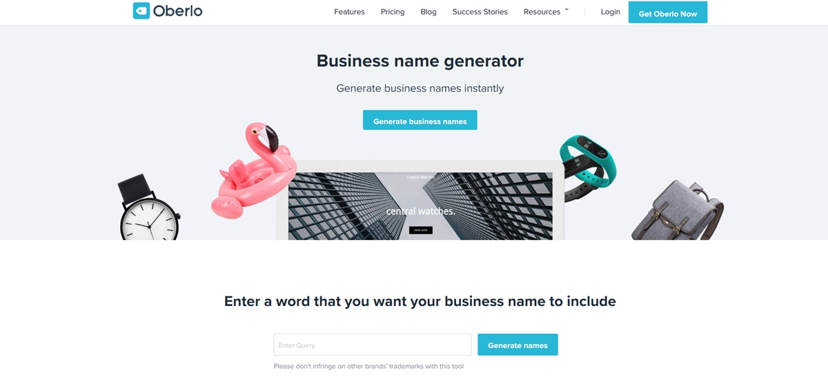 30+ Best FREE Company Name Generator